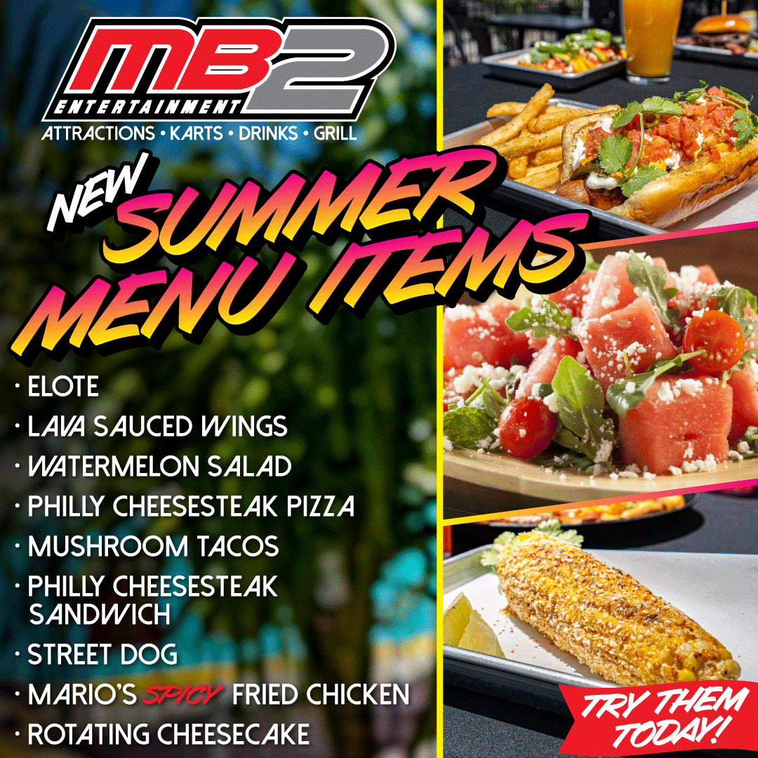 NEW Menu! - MB2 Entertainment BKD